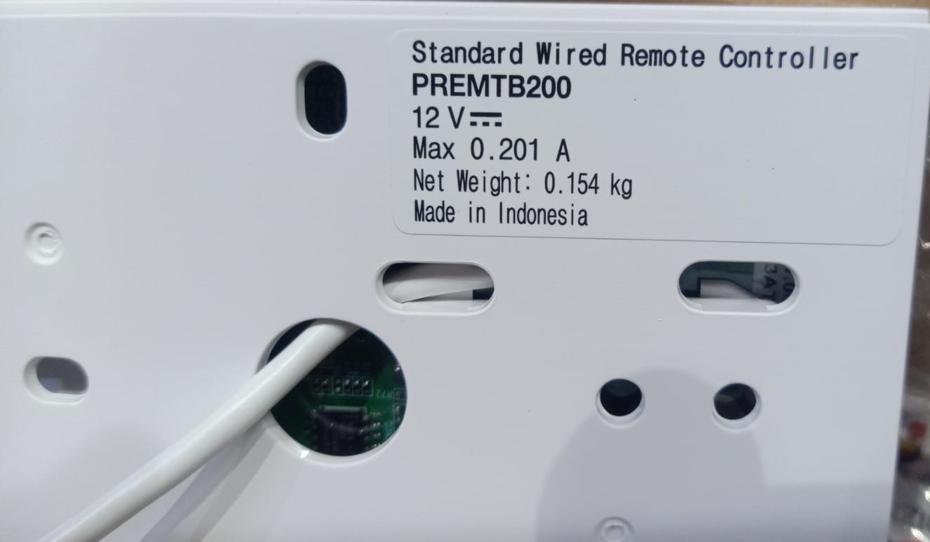 THERMOSTAT LG WIRED REMOTE CONTROL PREMTB200