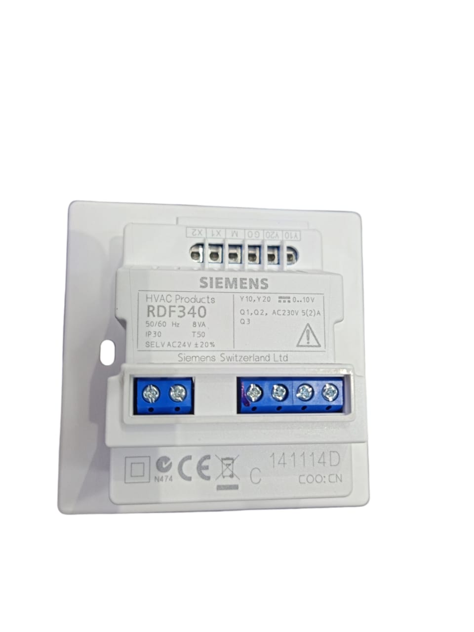 THERMOSTAT SIEMENS RDF340 AC 24V