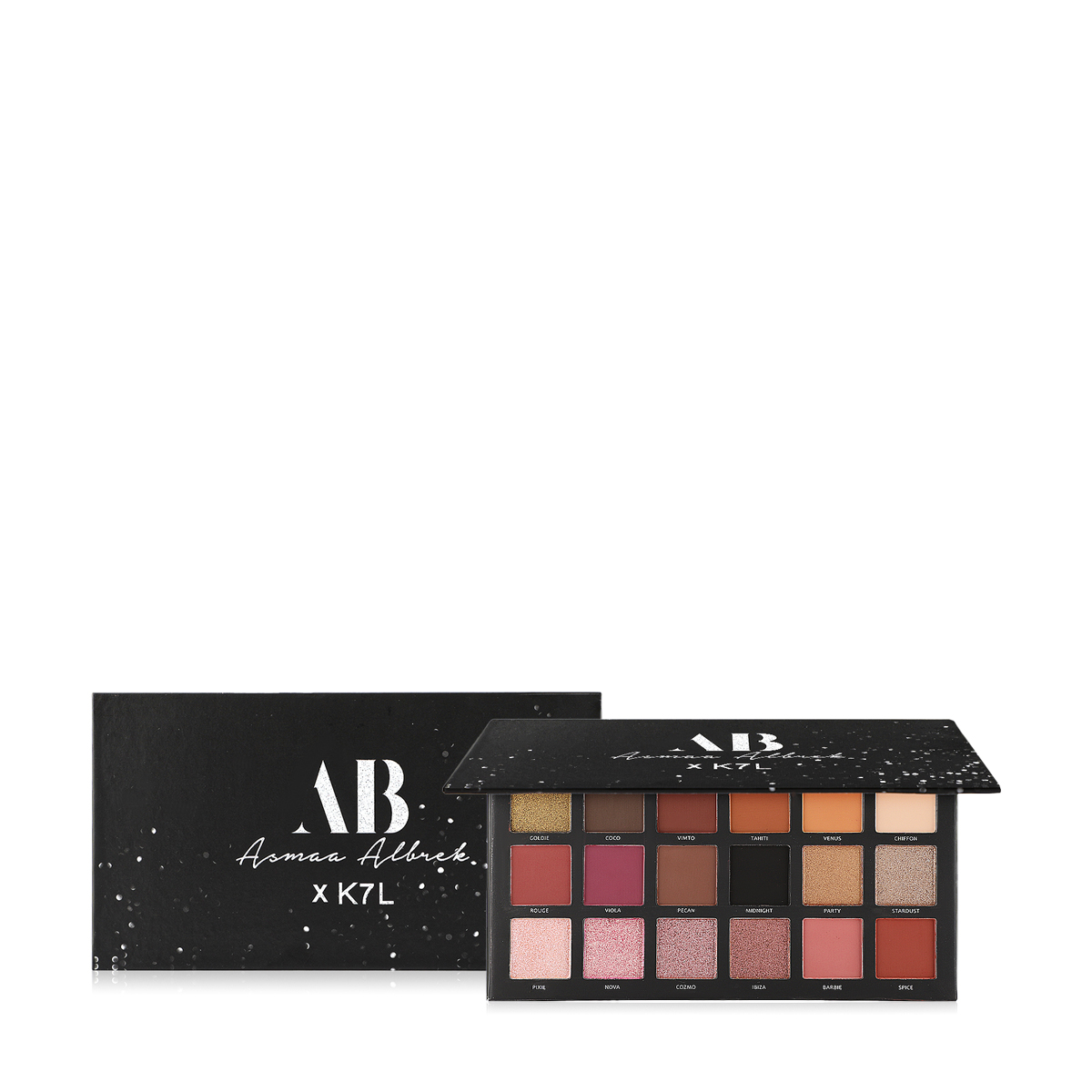 Asmaa Break Eyeshadow Palette 18 Colors - K7L