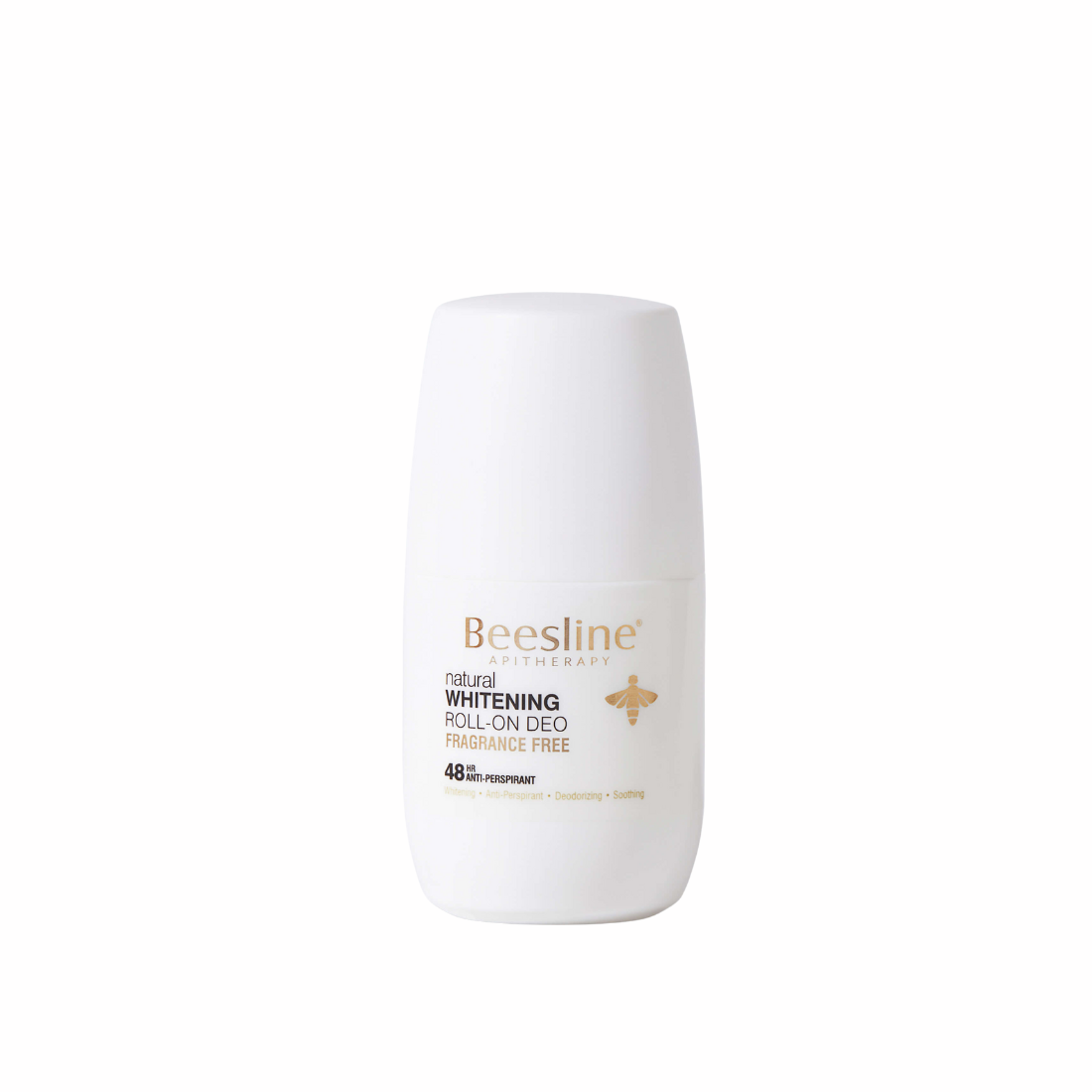 Beesline Roll-On Deodorant Fragrance-Free - Pack of 2 Pieces