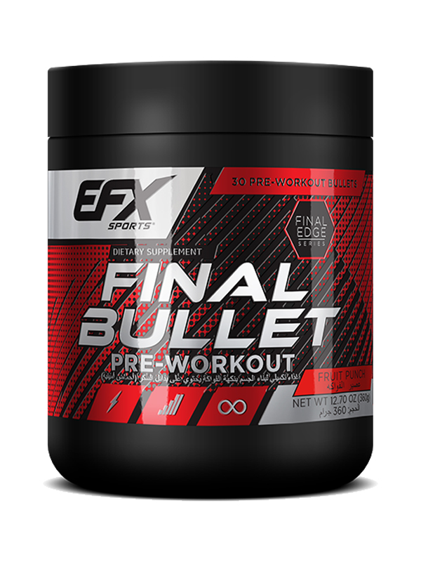 إي إف إكس سبورتس‏ فاينل بولت قبل التمرين - EFX Final Bullet Pre-Workout