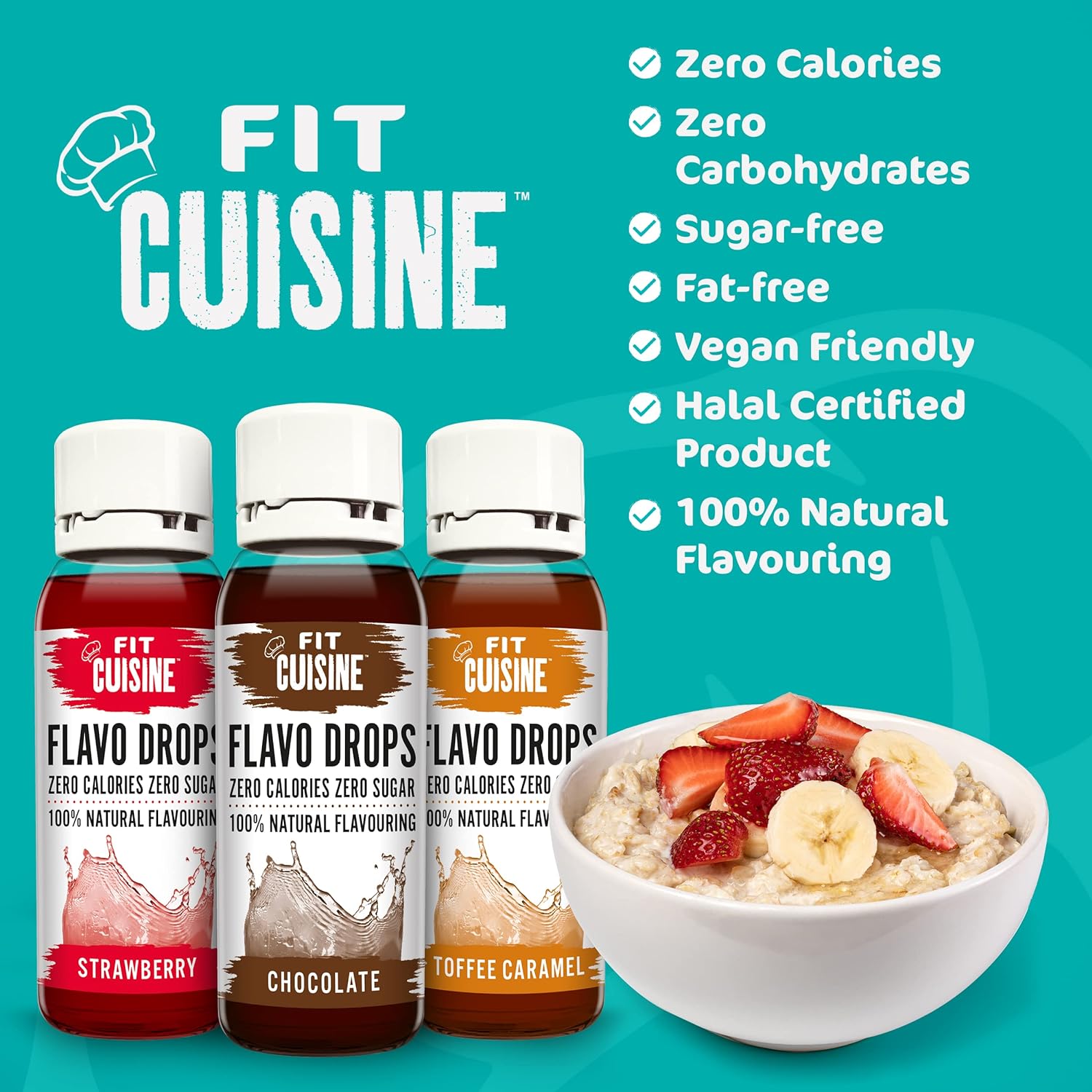 ابلايد نيوترشن منكهات المياه الطبيعية- Applied Nutrition Flavo Drops