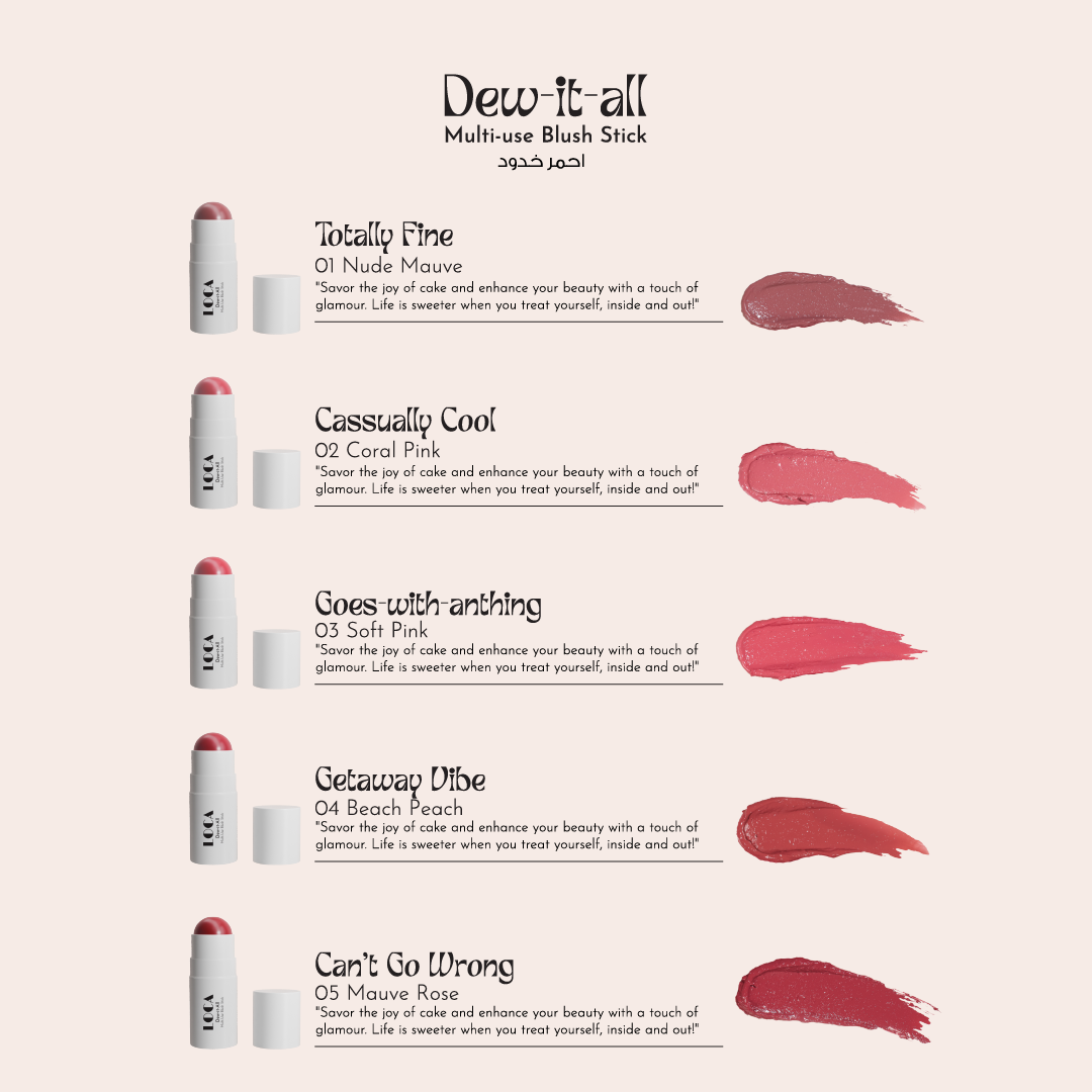 LOCA Beauty | Blush Stick Collection