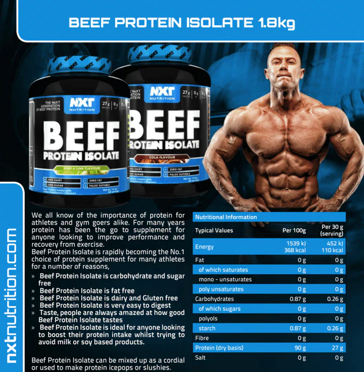 Nxt Nutrition Beef Protein Isolate