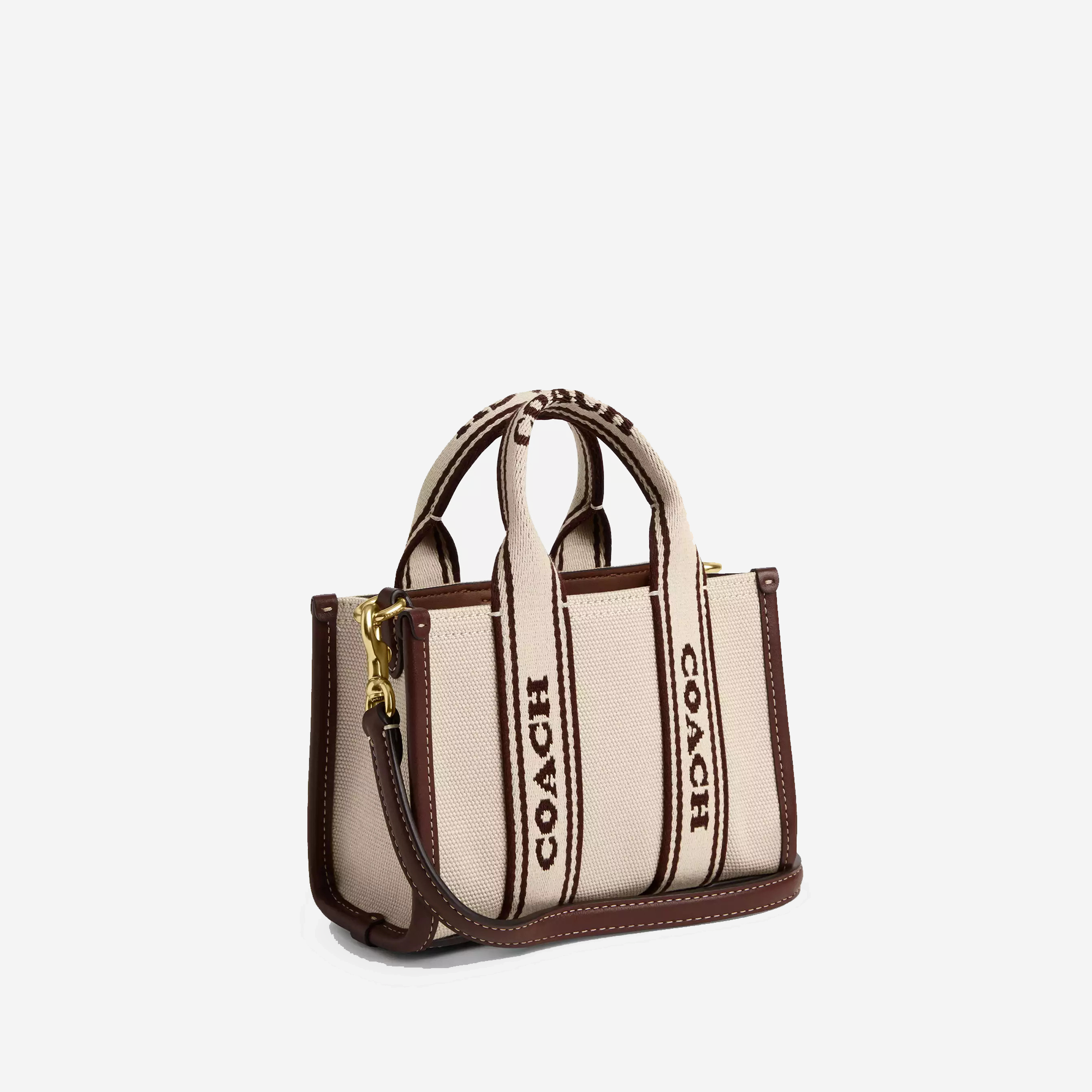 coach smith mini tote CS618 gold/natural multi