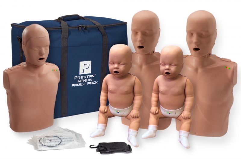 Professional Manikin Family Pack – Advanced CPR Training Manikins Set