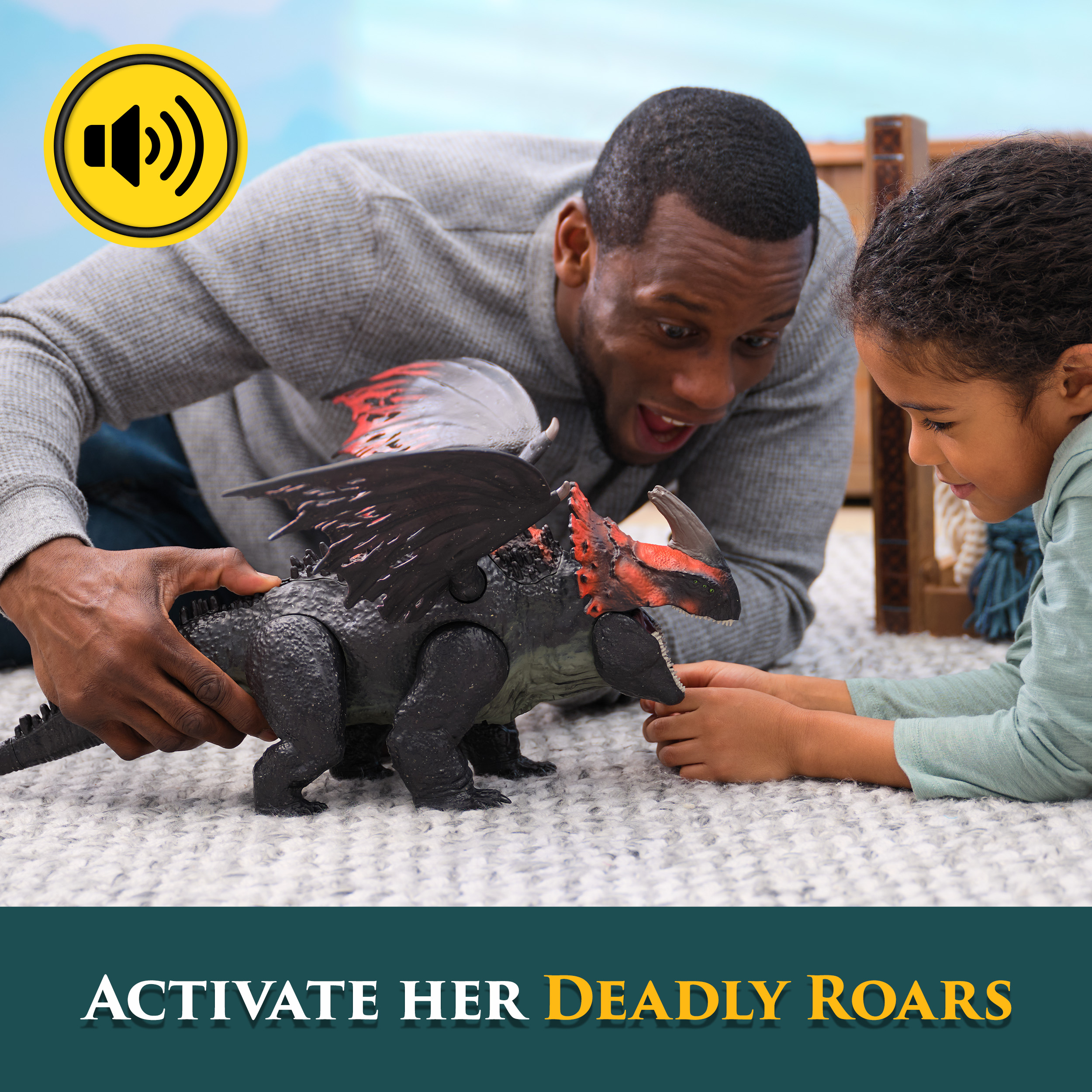 Dragons | How To Train Your Dragon Titan Red Death, 23” Dragon Volcano ...