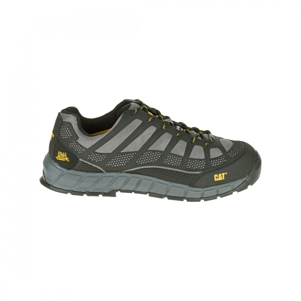Cat Streamline Grey Black Safety Shoes