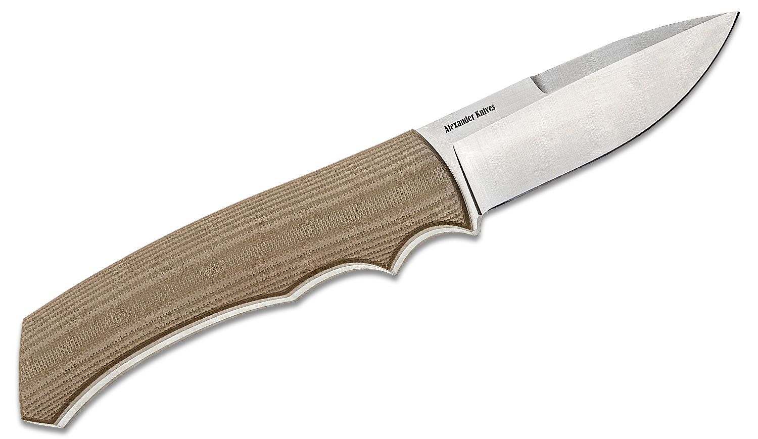 CIVIVI Knives C2016A M2 Backup Fixed Blade Knife 3.09" D2 Drop Point ...