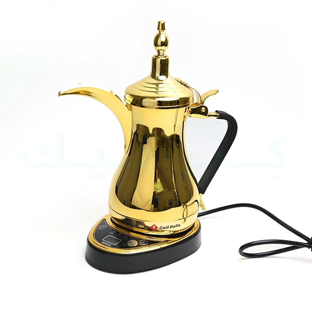 دلة الخليج ذهبي للقهوة العربية