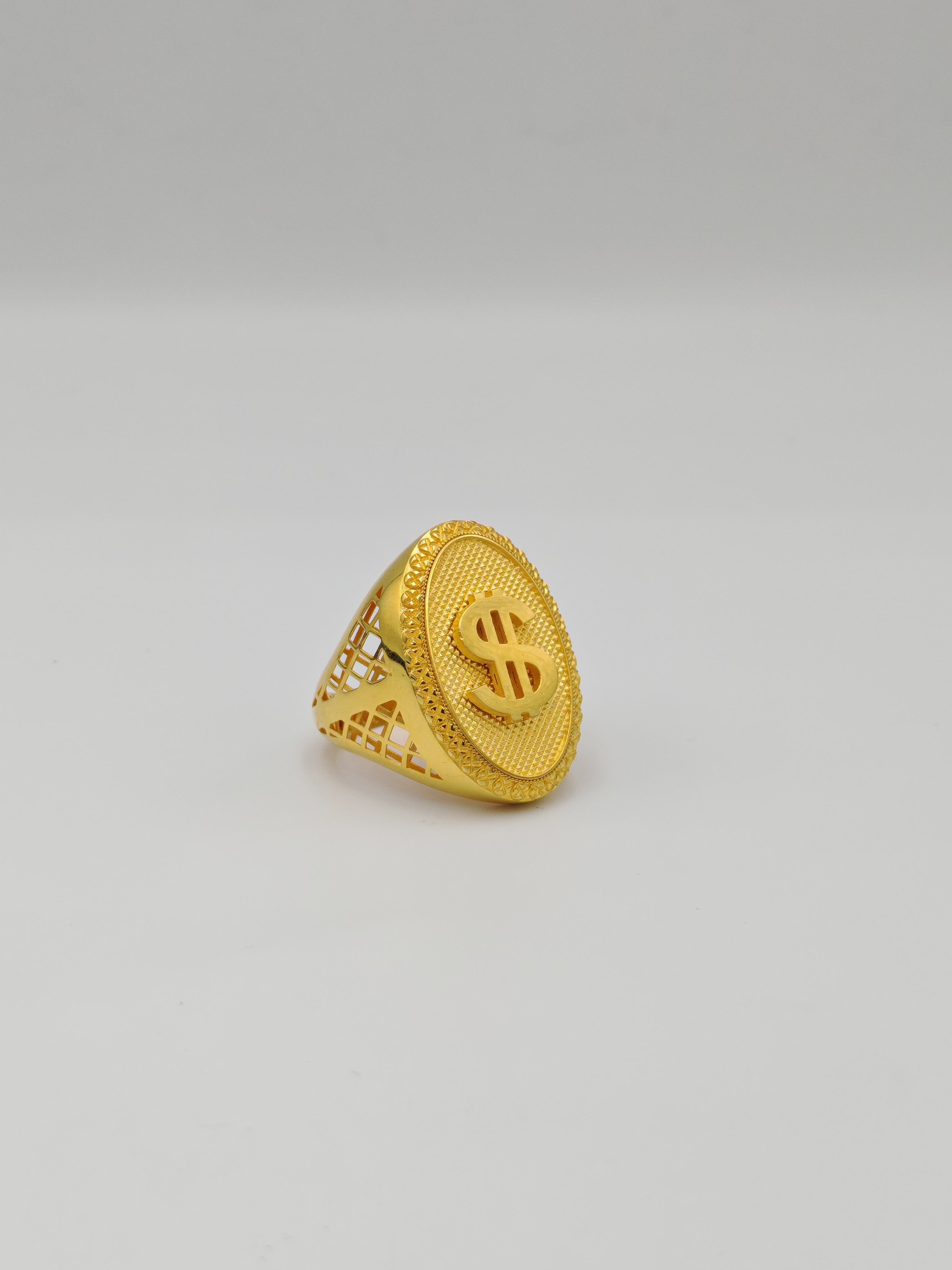 Ring dollar gold 21k