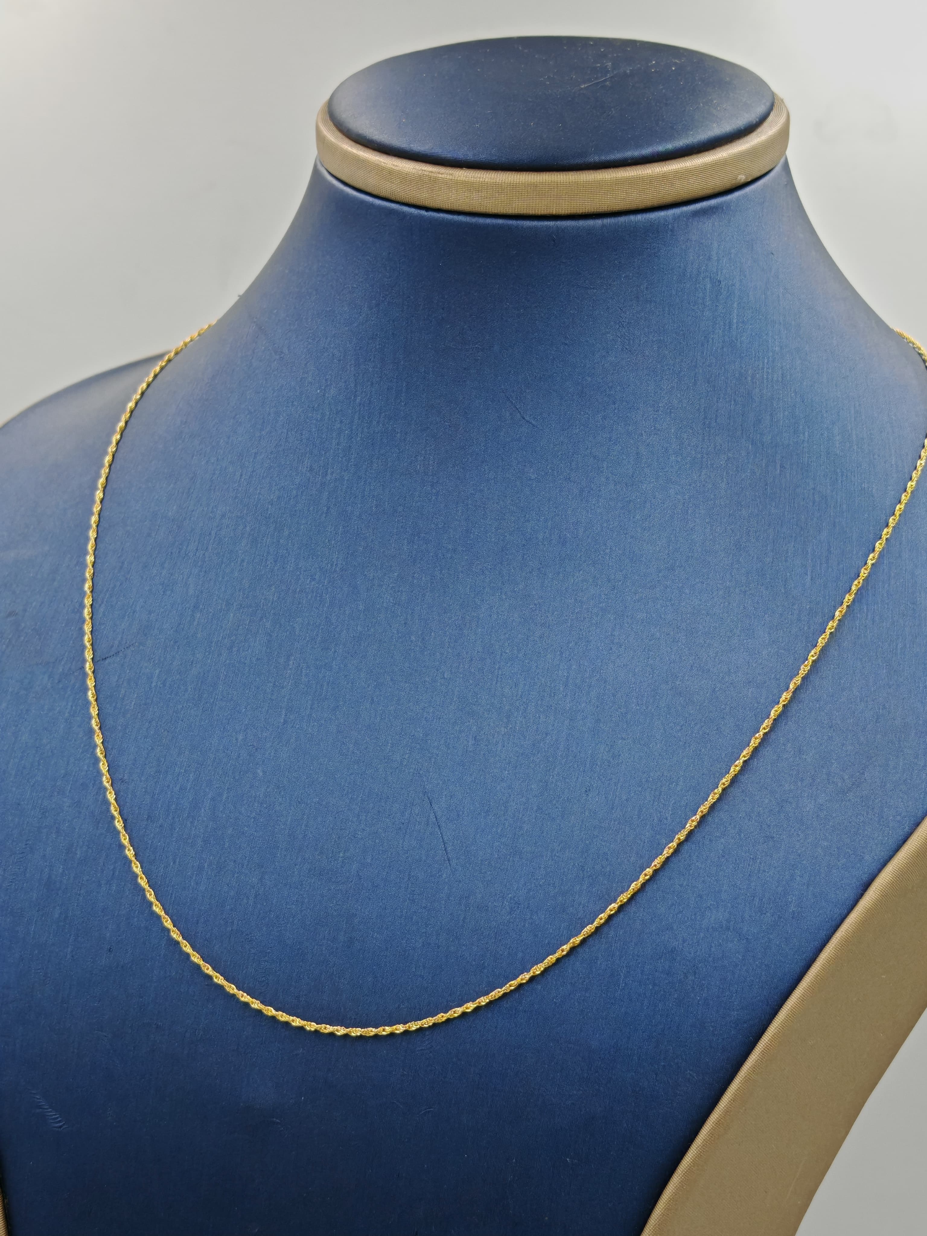 Rope necklace 21K سلسال مبروم عيار 21