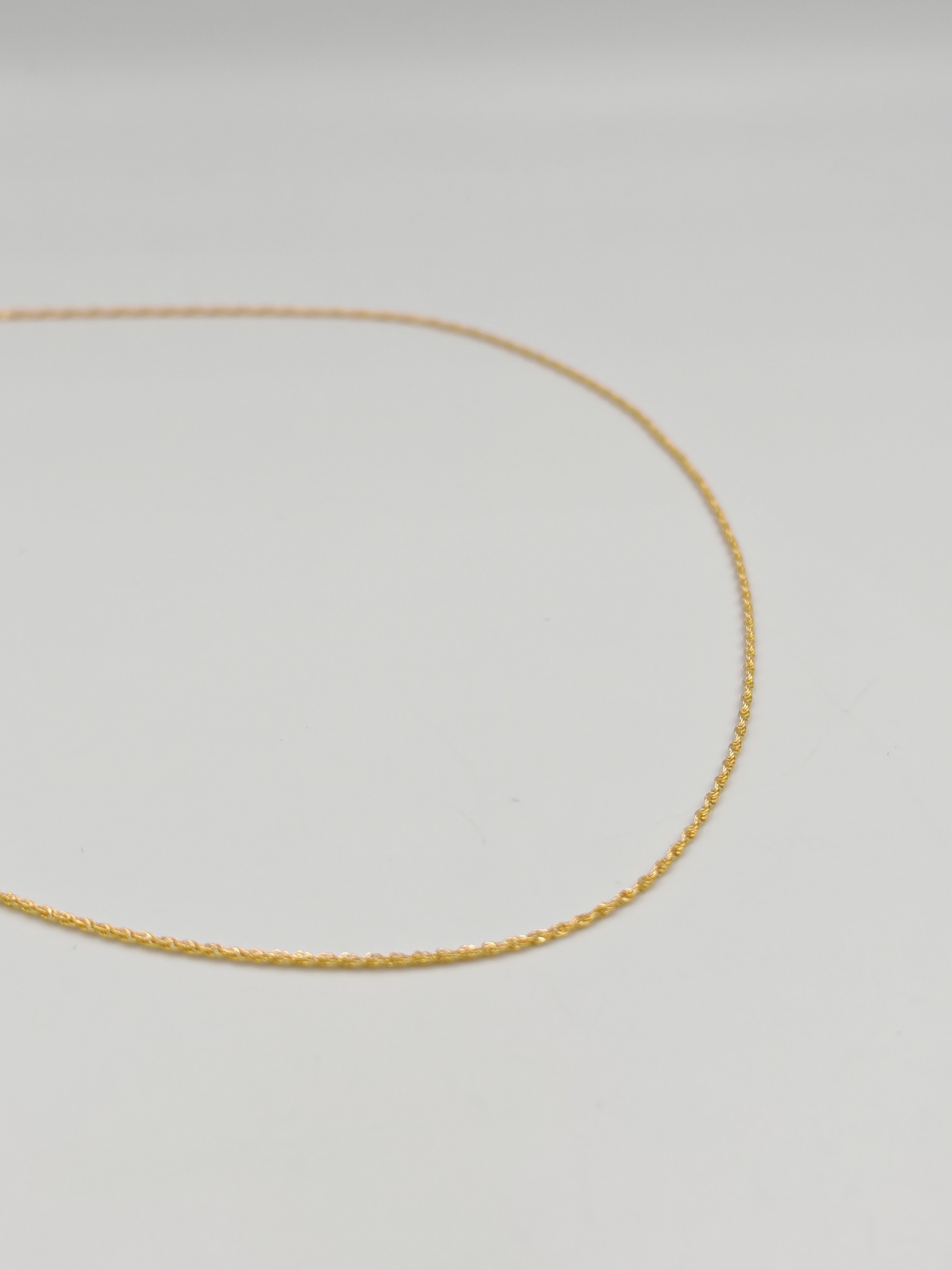 Rope necklace 21K سلسال مبروم عيار 21