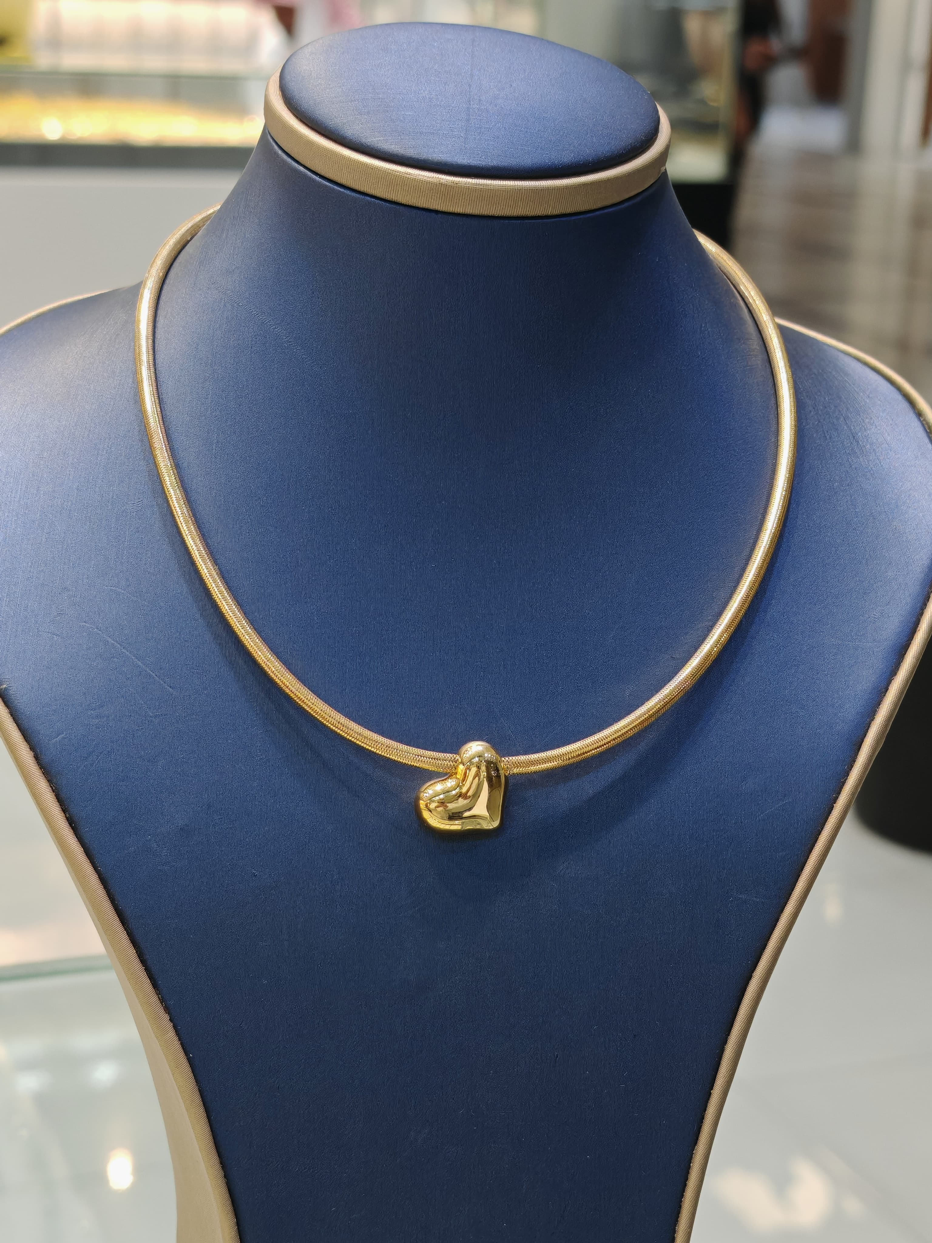 stretch NECKLACE 18K GOLD