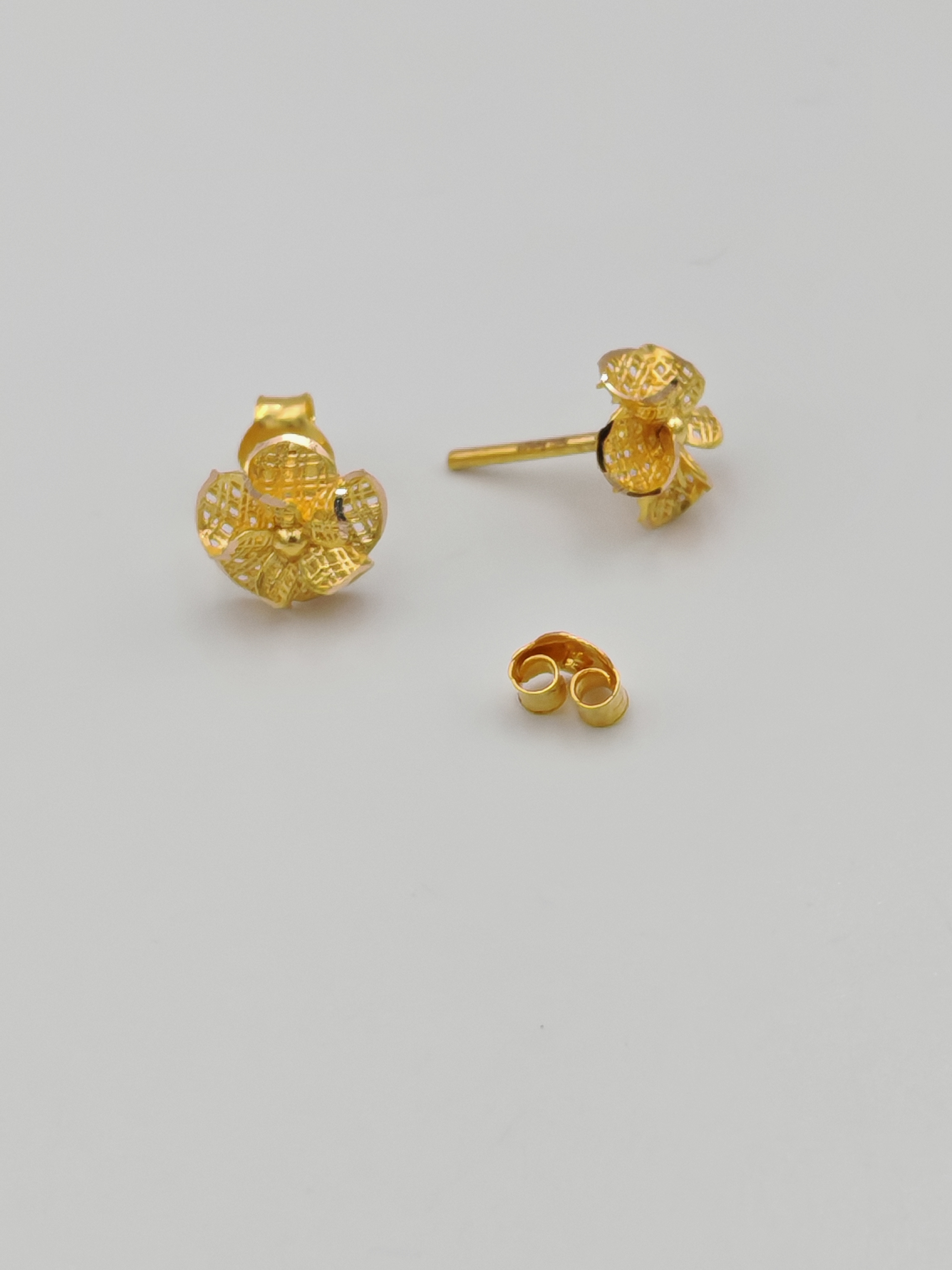 Saudi Gold Earring 21K Gold