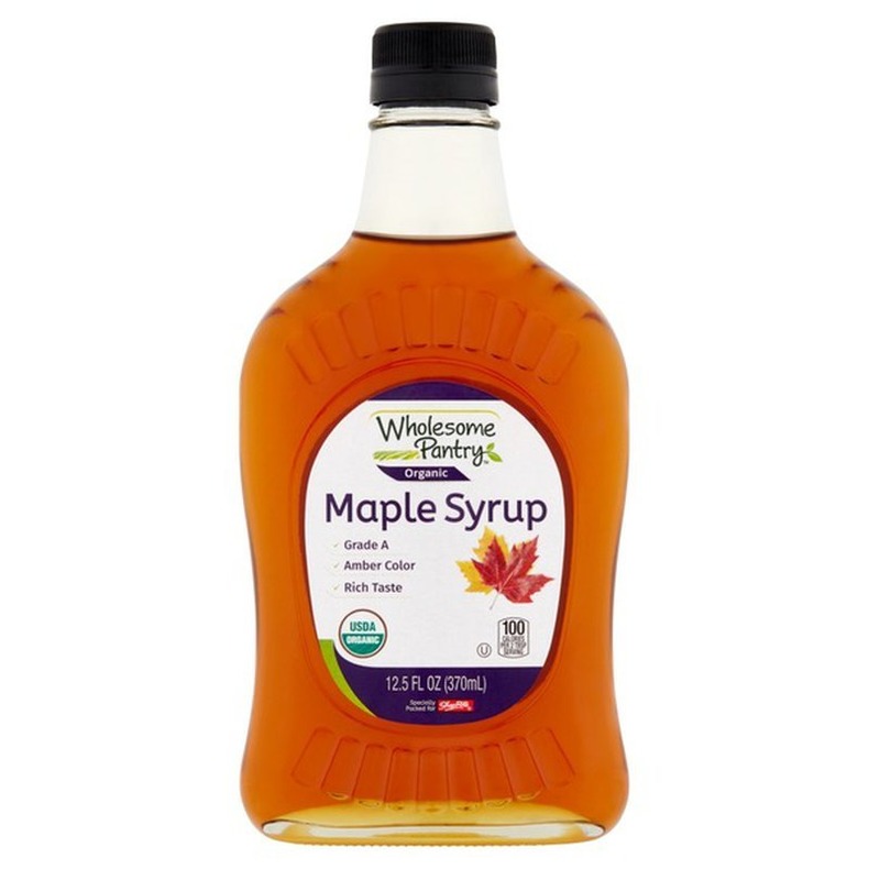 شراب القيقب العضوي I ORGANIC MAPLE SYRUP "WHOLESOME PANTRY"
