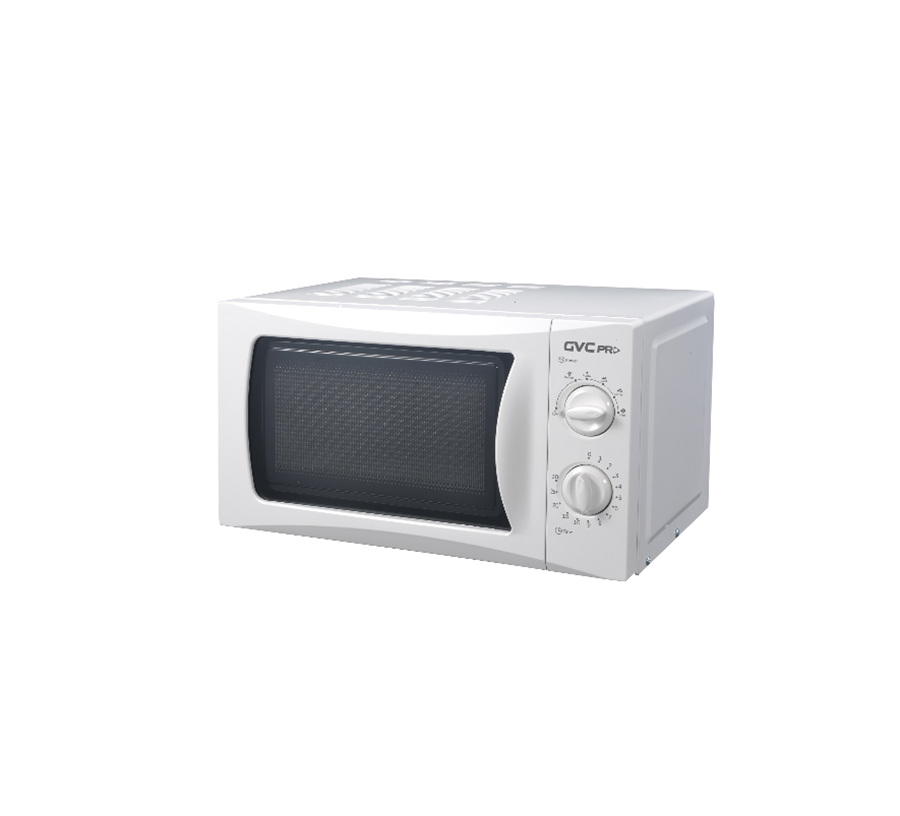 مايكرويف جي في سي برو 20 لتر 700 واط لون ابيض GVC Pro Microwave GVMW-2020