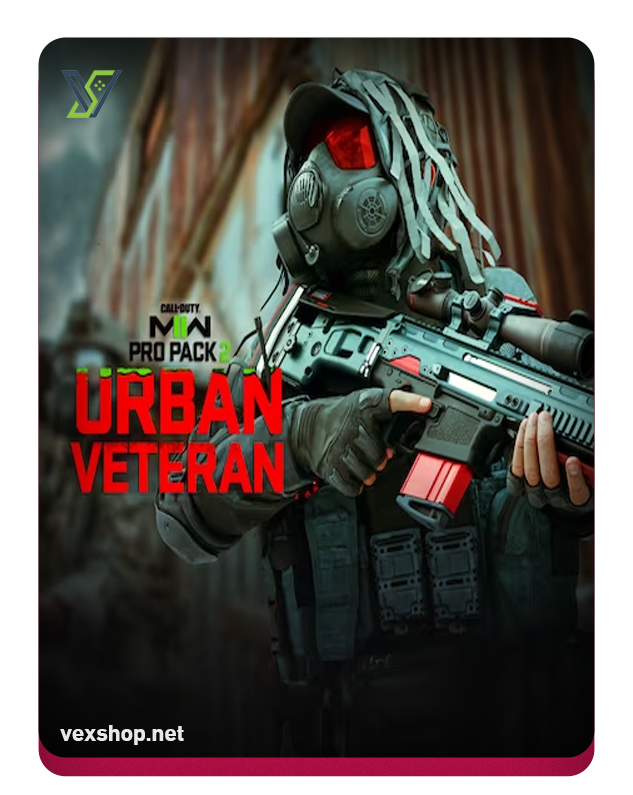 حزمة Call of Duty: Modern Warfare II Urban Veteran Pro Pack