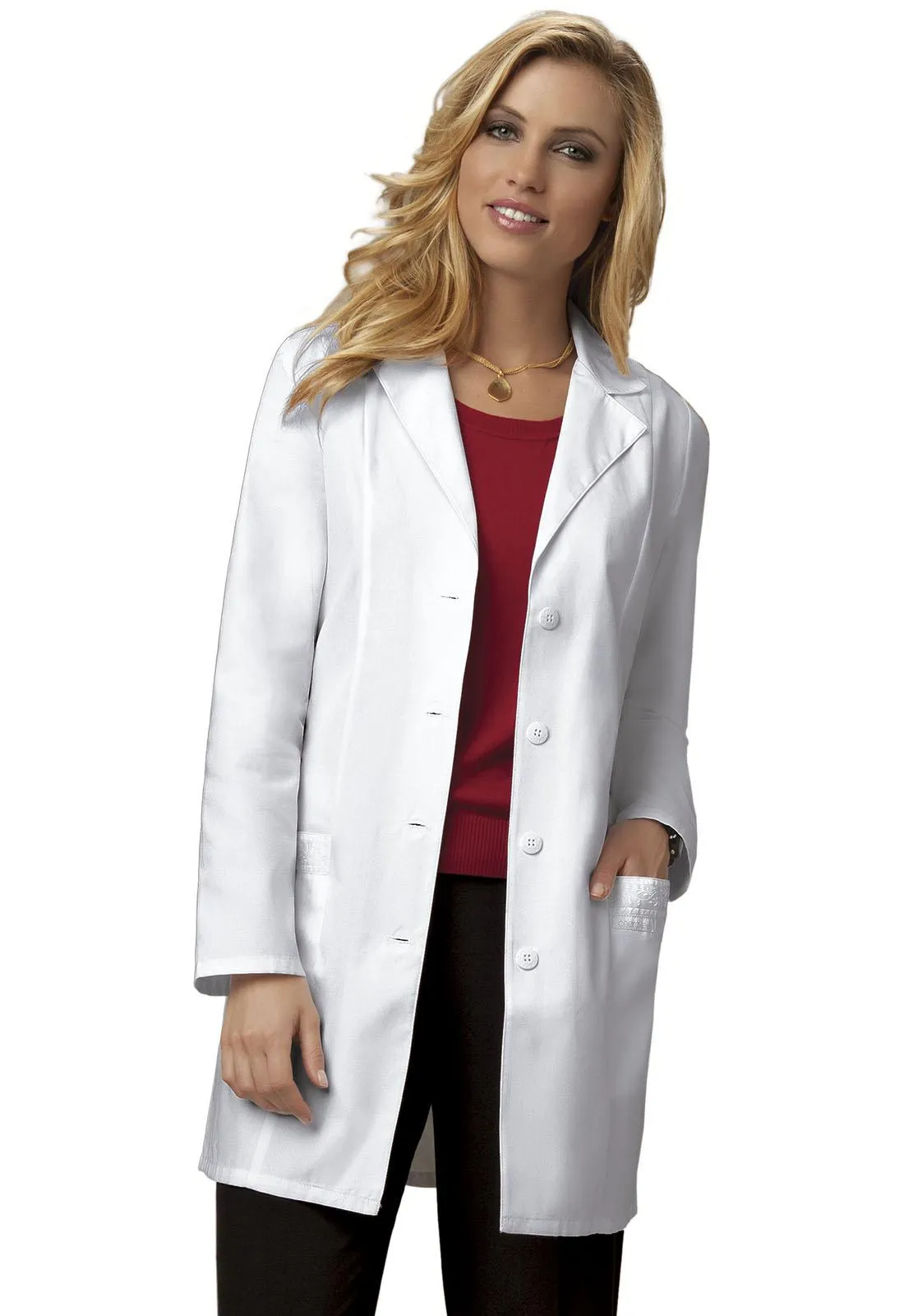 Cherokee 2351 Women's Fashion Whites Lady Luxe Lab Coat White