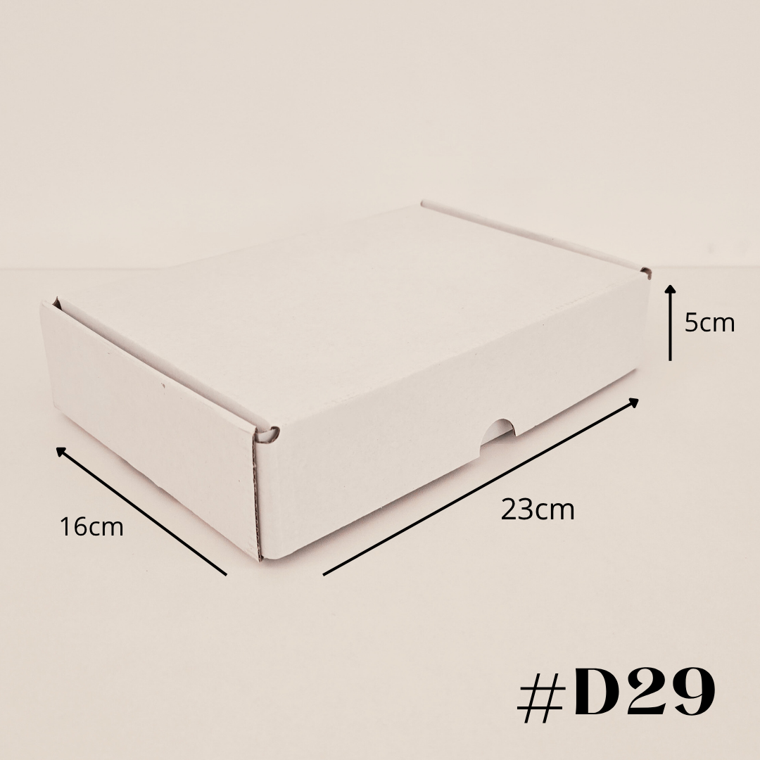 ربطة كرتون تركيب D29 أبيض
