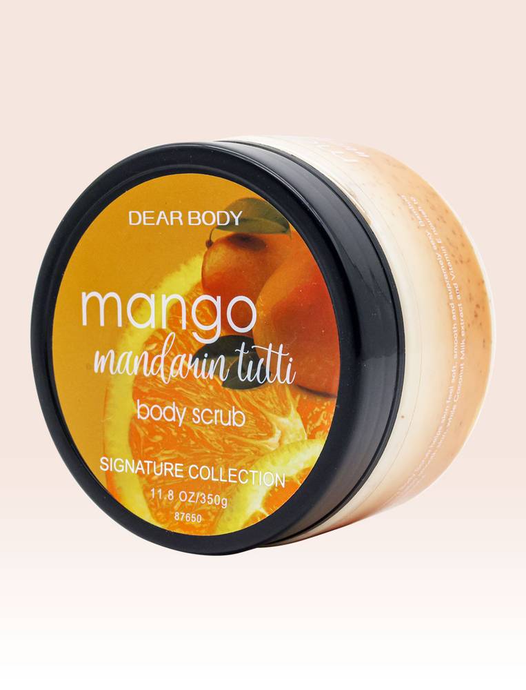 Mandarin Mango Body Scrub from Dear Body - 350ml - Shop joyfully with ...