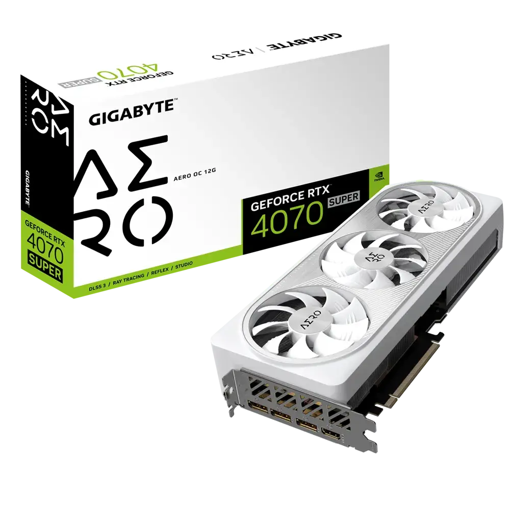 Gigabyte GeForce RTX 4070 SUPER AERO OC 12GB