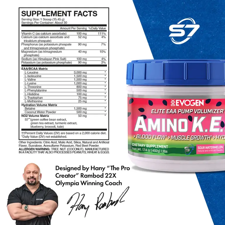 EV Amino KEM Watermelon – أحماض أمينية | Muscle Station