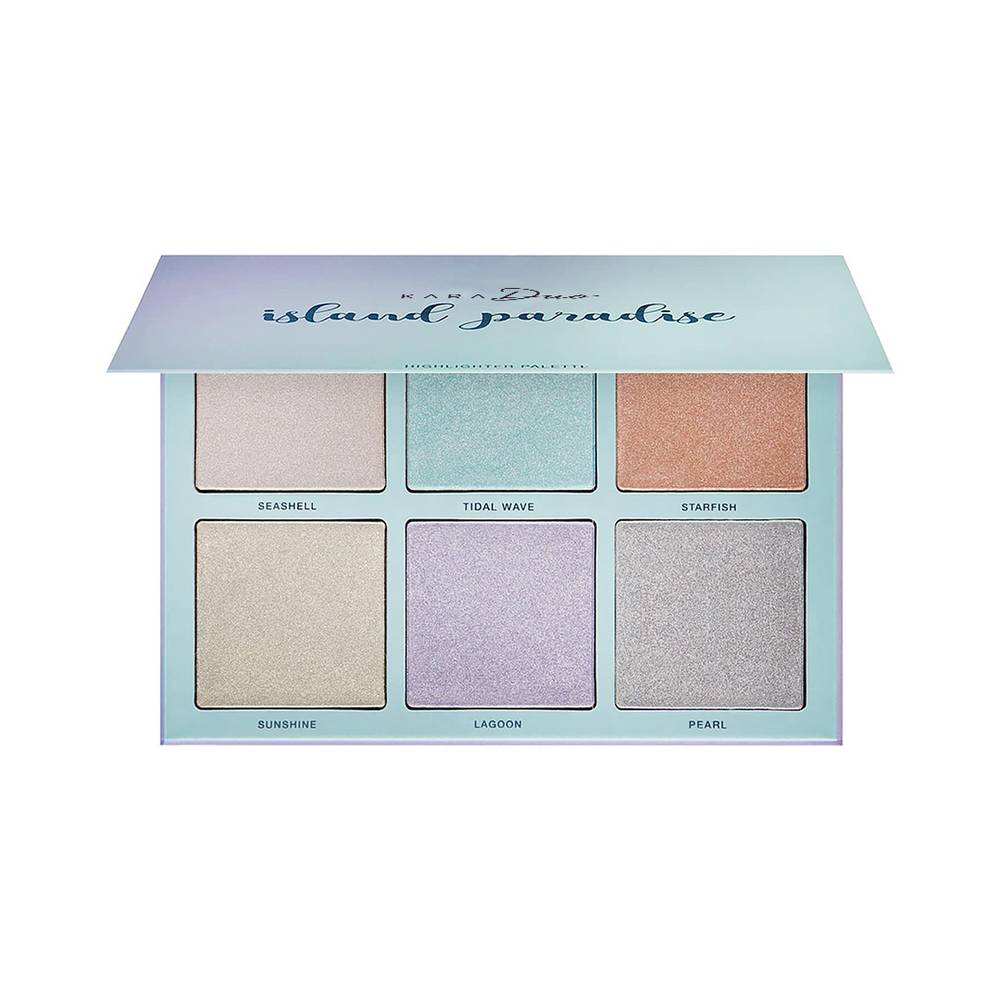 Kara Duo Island Paradise Highlighter Palette HL14 Multicolor - Shop ...