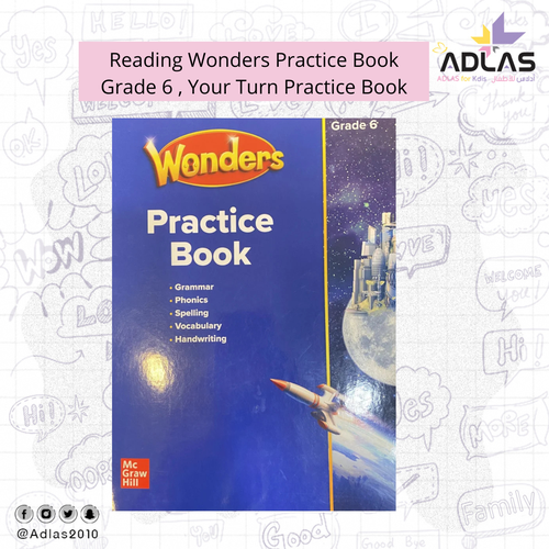 Reading Wonders Practice Book Grade 6 , Your Turn Practice Book