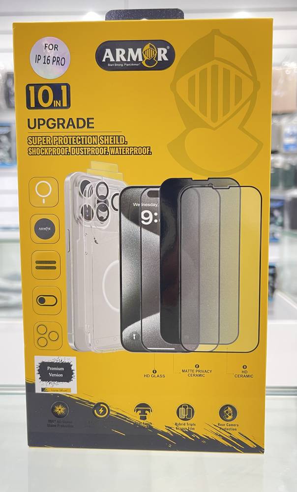 iPhone 16 Pro 10 in 1 protection package-ARMOR brand - Shop joyfully ...