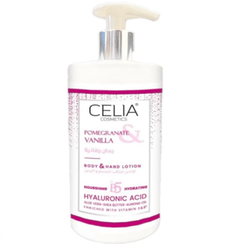 Celia Pomegranate & Vanilla Body Lotion – 400ml - Shop joyfully with Mazeed
