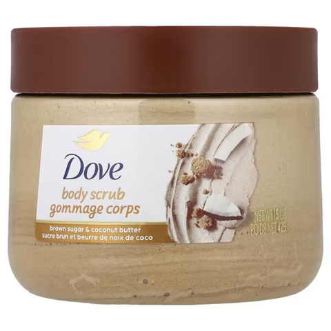 Dove Body Scrub with Brown Sugar and Coconut – 425g