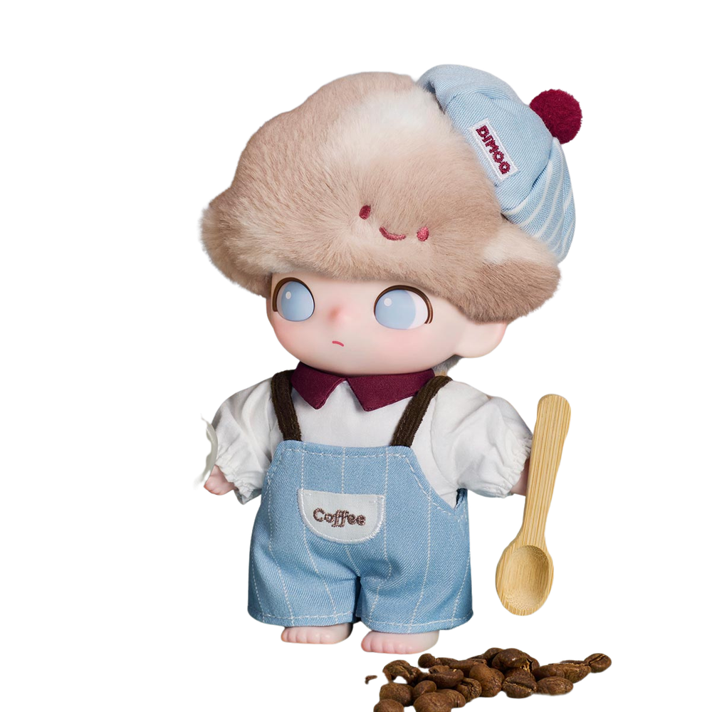 مجموعة DIMOO Crush on Coffee Series-Vinyl Plush - Shop joyfully with Mazeed