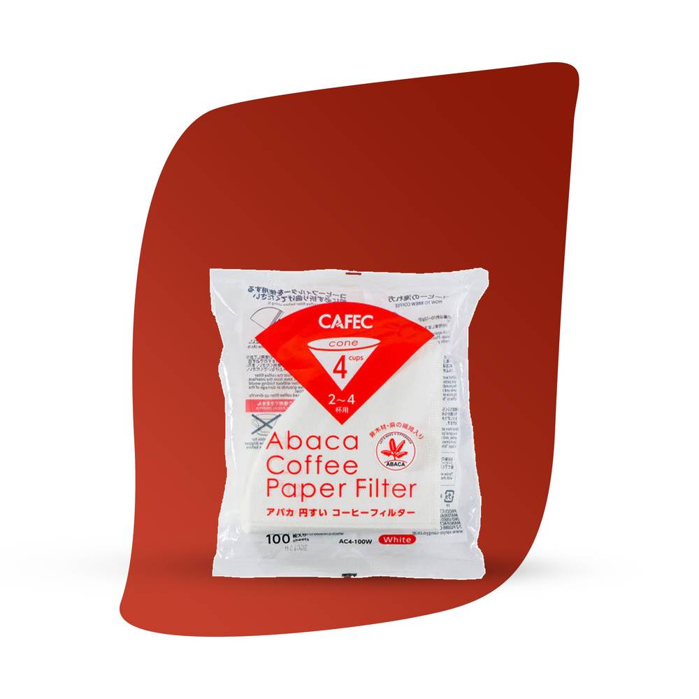 Cafec Abaca V60 Filter - Shop joyfully with Mazeed