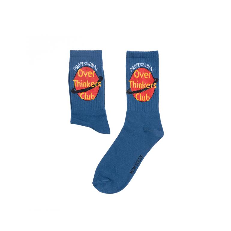 MLW socks - جورب لمفرطين التفكير Over thinkers club socks-شراريب ميلو
