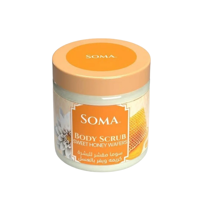 Soma Body Scrub Sweet Honey Wafer 500 g - Shop joyfully with Mazeed