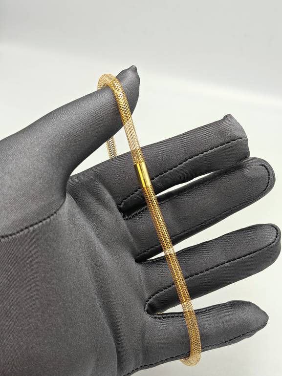 Stretch Bangle 18K Gold