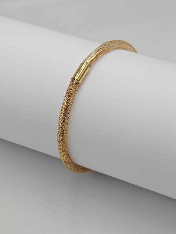 Stretch Bangle 18K Gold