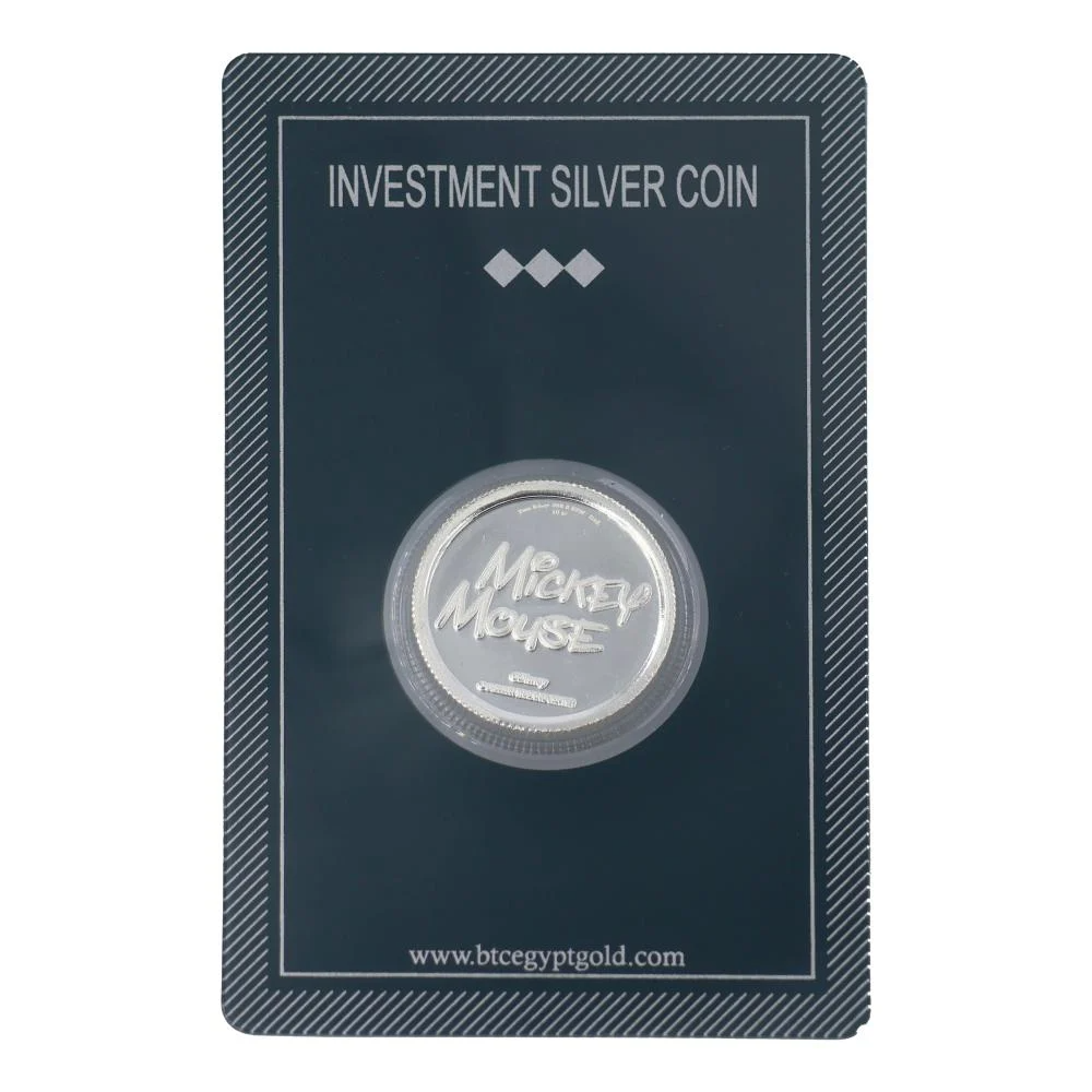 Mickey Mouse Silver Pound 999 BTC, 10 grams - Shop joyfully with Mazeed