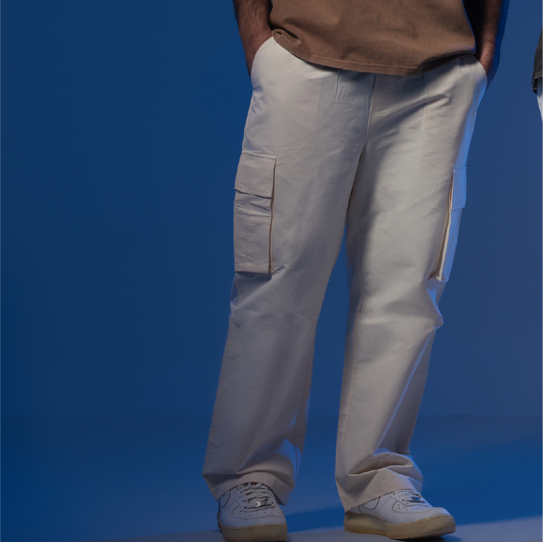 Off White Cargo Pants