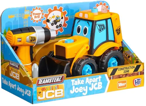 HTI Toys-Teamsterz My First JCB Detachable Excavator Joey