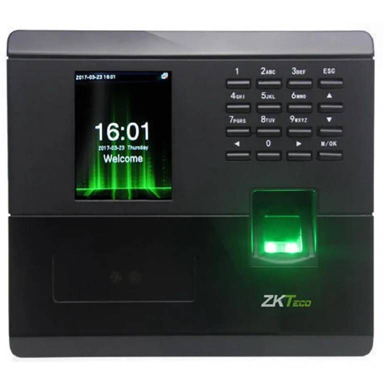 جهاز حضور وانصراف MB10 من شركة ZKT العالميه ZK FINGERPRINT ATTENDANCE