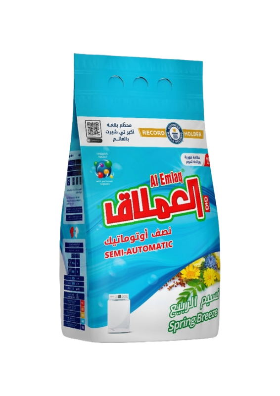 Al-Emlaq Powder Detergent - Semi-Automatic - Spring Breeze - Shop ...