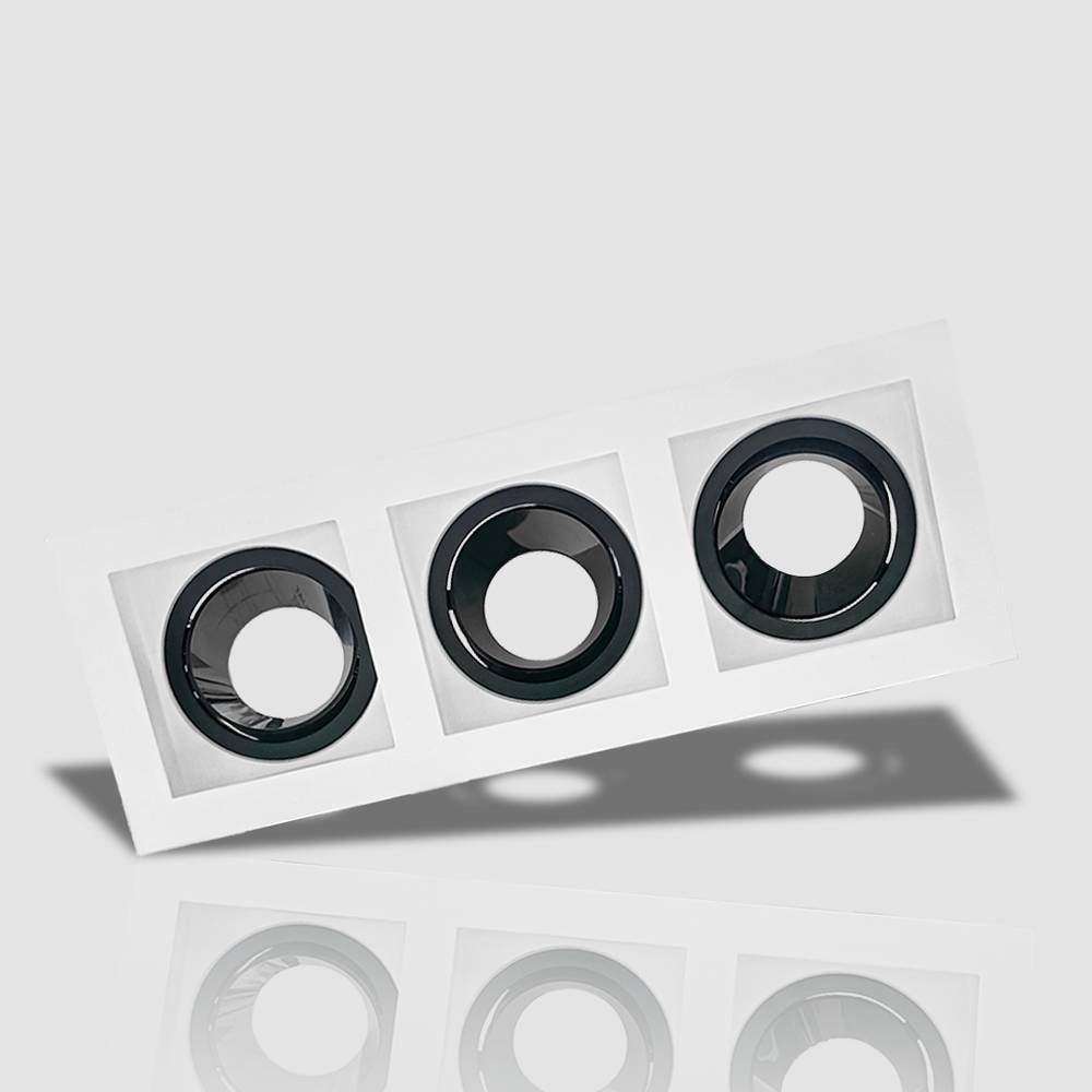 white aluminum spot light frame anti-glare - Shop joyfully with Mazeed